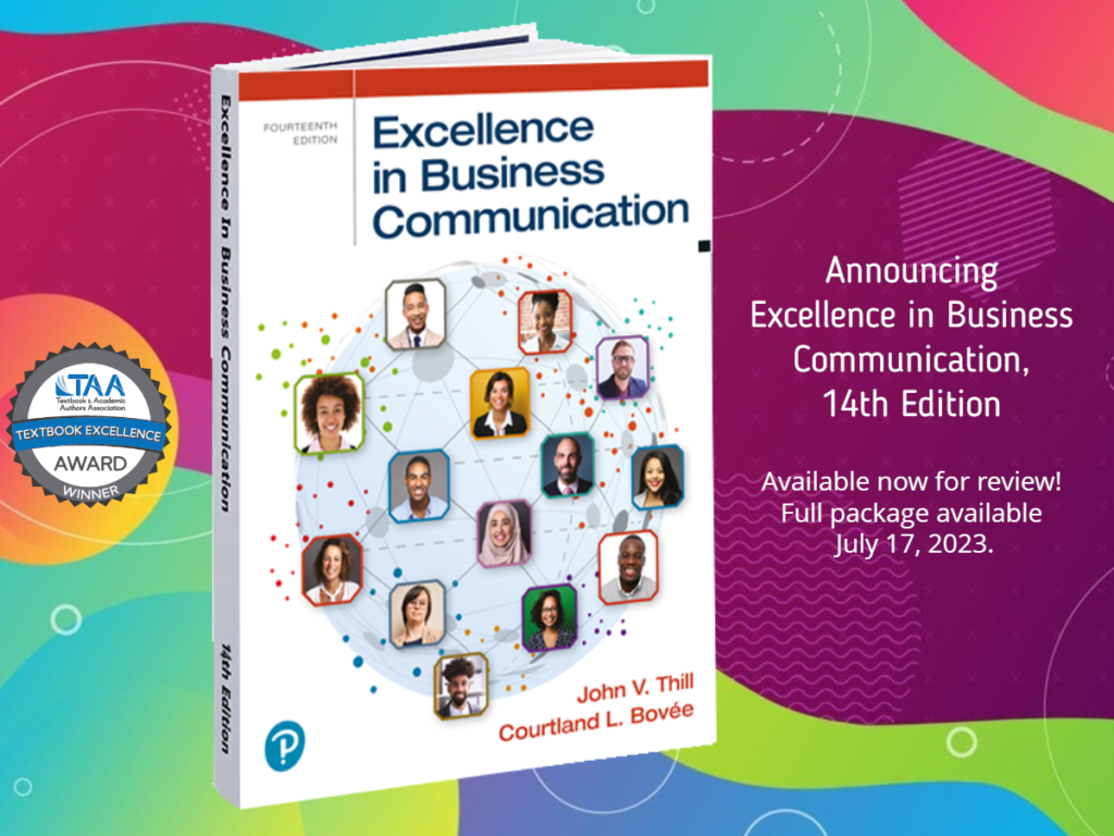 Bovee & Thill's Business Communication Blog - Excellence in Business ...